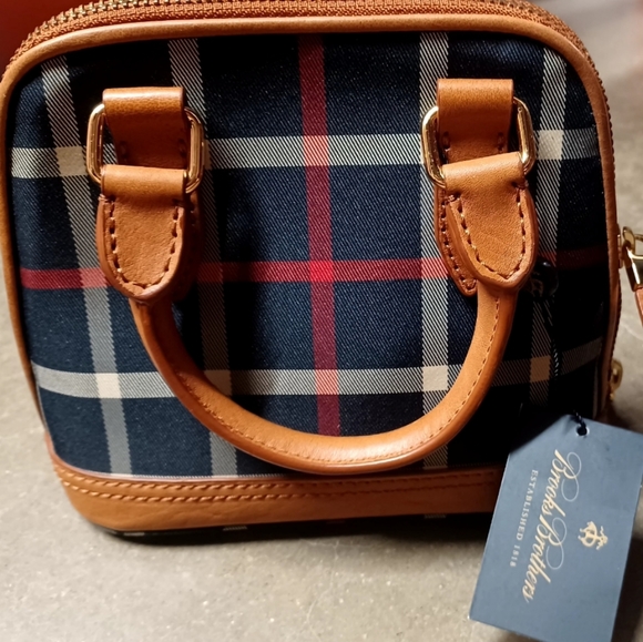 Brooks Brothers | Bags | Vintage 202 Brooks Brothers Mini Handbag With ...